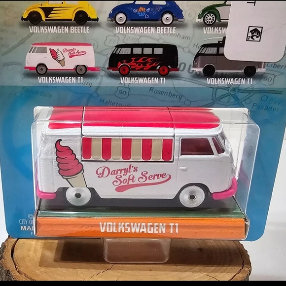 Jada | Toys | Rare Jada 64 Volkswagen T1 Darryls Soft Serve Ice Cream ...